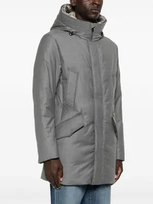 Woolrich Hooded High-neck Parka