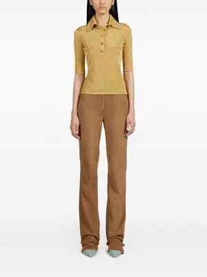 FERRAGAMO Tone Cotton Blend Top
