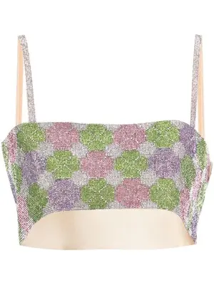 NUE Nuè Charlotte Blossom Top Purple