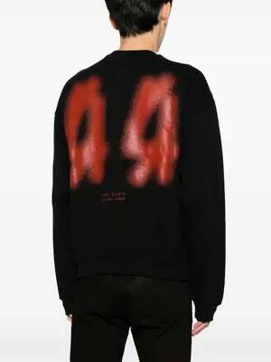 44 LABEL GROUP Graphic Print Cotton Sweatshirt