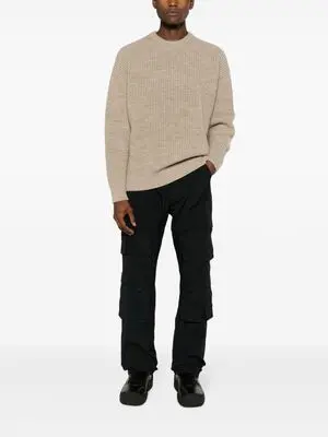MARINE SERRE Ribbed-knit Jumper