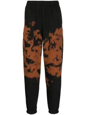 CHILDREN OF THE DISCORDANCE Logo-print Cotton-blend Track Pants - Black
