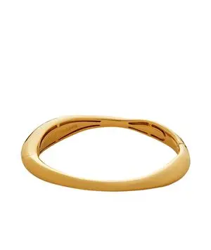 Monica Vinader Nura Reef Wide Bangle Bracelet - Gold