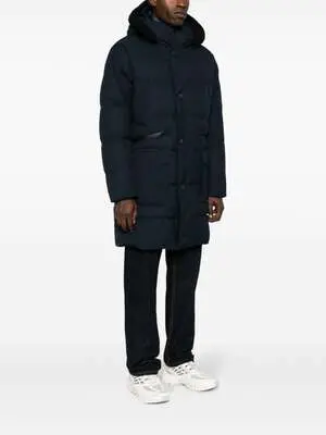 Woolrich Button-fastening Hooded Padded Coat