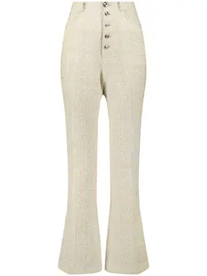 Giambattista Valli Button Detailed Pants For Women
