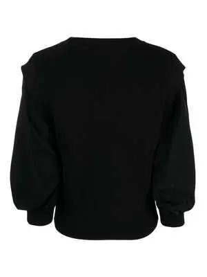 Dkny Long-sleeve Fine-ribbed Jumper