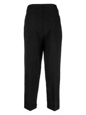 Dkny High-waist Tapered Trousers