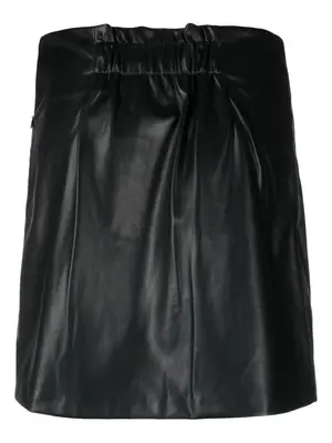 Dkny Mid-rise Mini Wrap Skirt