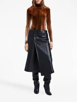 Proenza Schouler Ice Dyed Velvet Top