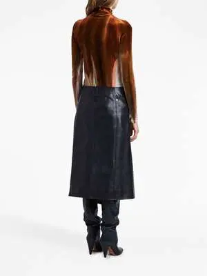 Proenza Schouler Ice Dyed Velvet Top