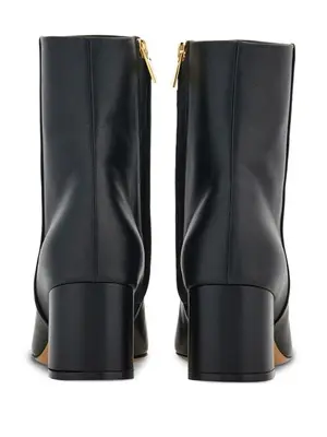 FERRAGAMO 60mm Gancini Buckle Ankle Boots