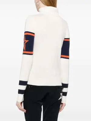 Perfect Moment Patterned Merino Wool Jumper