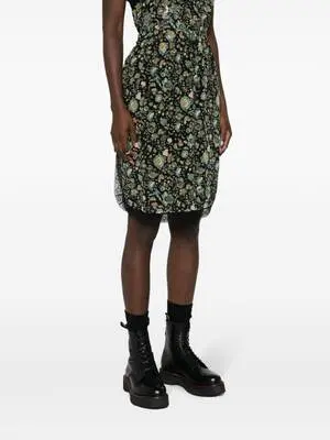 Zadig&Voltaire Floral-print Midi Skirt