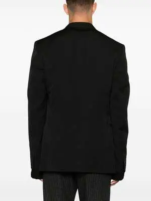 Yohji Yamamoto Single-breasted Wool Blazer