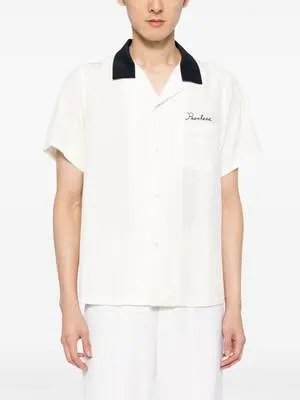 Visvim Hacking Short-sleeve Silk Shirt - White