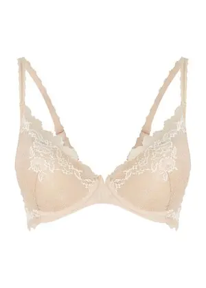 Wacoal Lace Perfection Push-up Bra - Beige