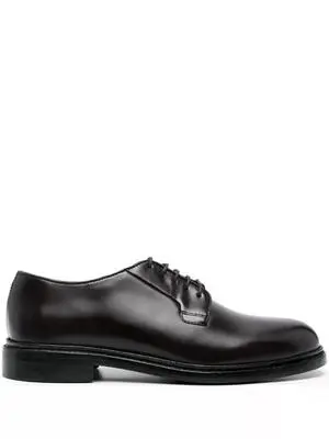 SEBAGO Round-toe Leather Derby Shoes