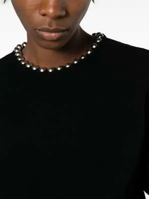 Alexander Wang Ball Chain Embellished Jumper
