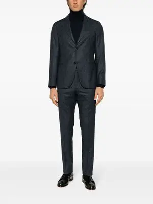 Emporio Armani Speckled Single-breasted Suit