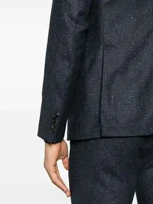 Emporio Armani Speckled Single-breasted Suit