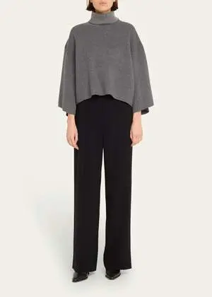 Proenza Schouler Weyes Flared Pants - Black