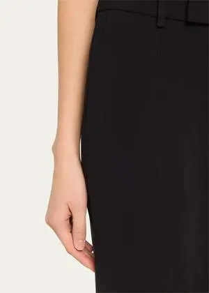 Proenza Schouler Weyes Flared Pants - Black