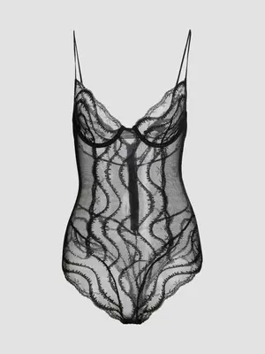 Kiki De Montparnasse Leche Moi Thong Bodysuit