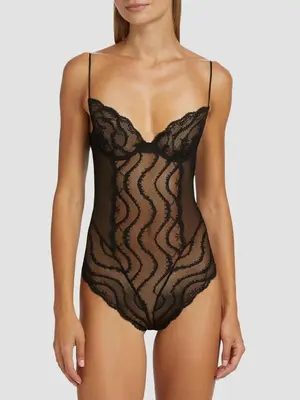 Kiki De Montparnasse Leche Moi Thong Bodysuit