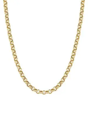 ORADINA 14k Rimini Rolo Necklace - Yellow Gold