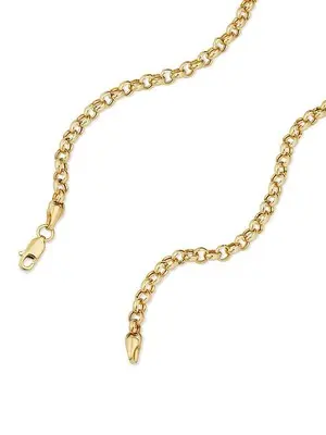ORADINA 14k Rimini Rolo Necklace