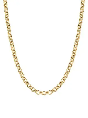 ORADINA 14k Rimini Rolo Necklace