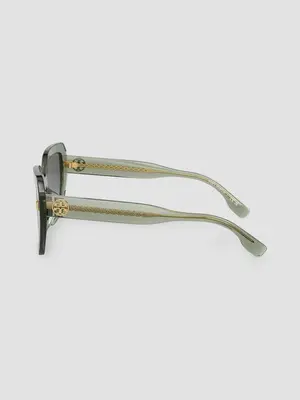 Tory Burch Miller 55mm Oversized Cat-eye Sunglasses