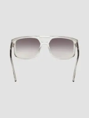 Zegna 59mm Metal Sunglasses