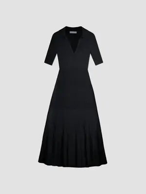 Simkhai Pati Polo Midi-dress