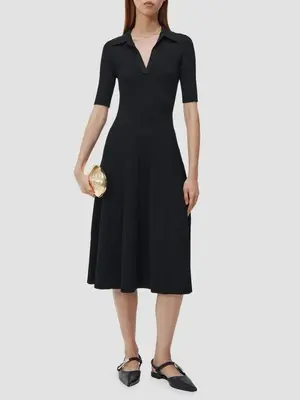 Simkhai Pati Polo Midi-dress