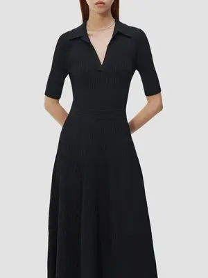 Simkhai Pati Polo Midi-dress
