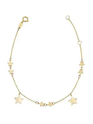 ORADINA 14k Street Star Bracelet - Yellow Gold