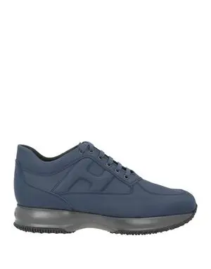 Hogan Interactive Leather Sneakers - Blue