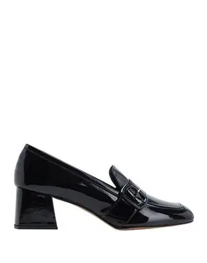 8 BY YOOX Patent Heeled Loafer - Black