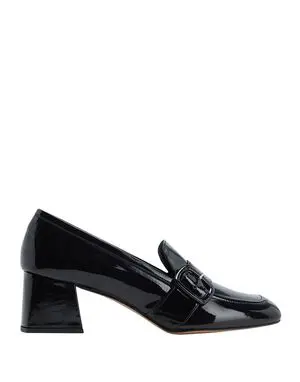 8 BY YOOX Patent Heeled Loafer - Black