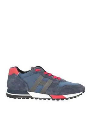 Hogan Leather & Textile Sneakers