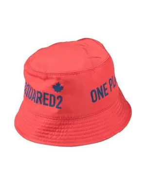 Dsquared2 Printed Bucket Hat - Tomato Red