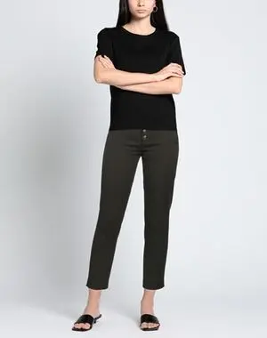DONDUP Tapered Twill Pants - Green