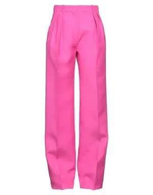 Valentino Garavani Virgin Wool And Silk Pants - Pink