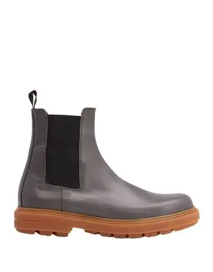 8 BY YOOX Rubber Leather Chelsea Boot Ankle Boots Calfskin - Grey