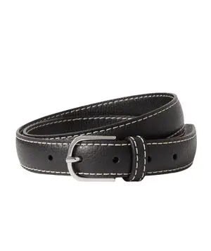 TOTÊME Leather Belt - Black