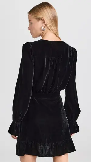 Paige Ysabel Velvet Mini Dress