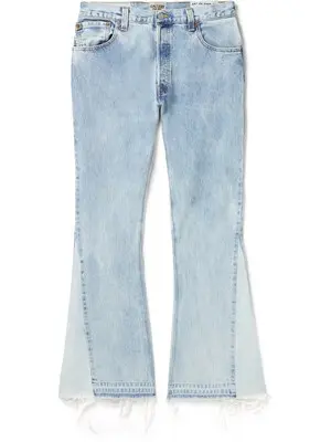 GALLERY DEPT. 90210 La Flare Patchwork Jeans