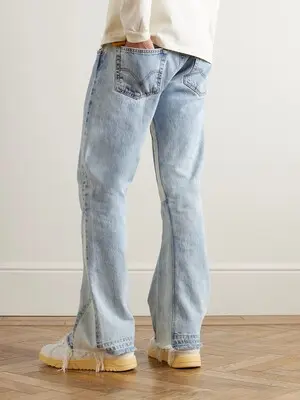 GALLERY DEPT. 90210 La Flare Patchwork Jeans