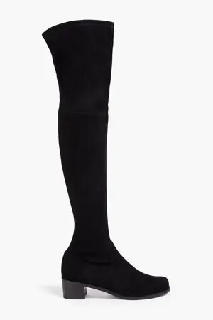 STUART WEITZMAN Suede Over-the-knee Boots